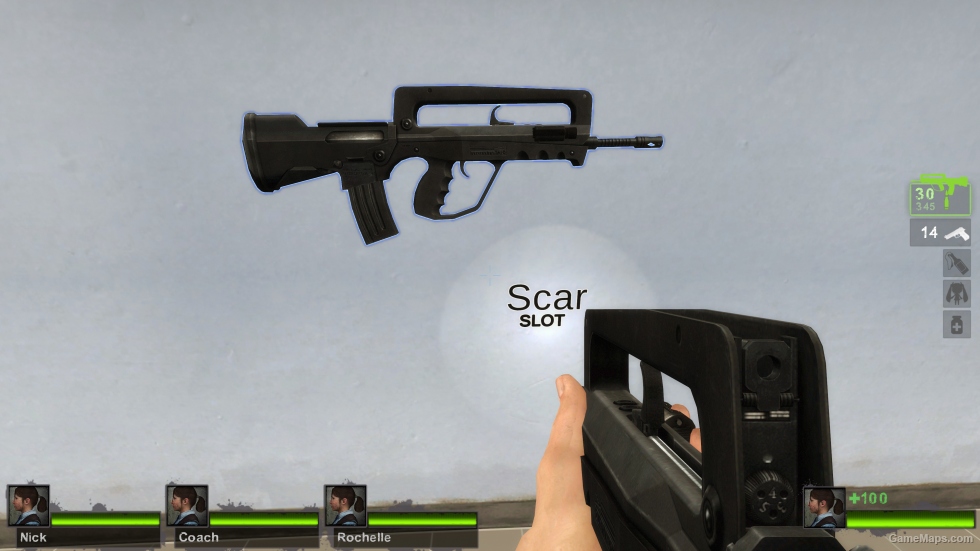 Cry of Fear Famas G2 [Desert Rifle] (Mod) for Left 4 Dead 2 - GameMaps.com