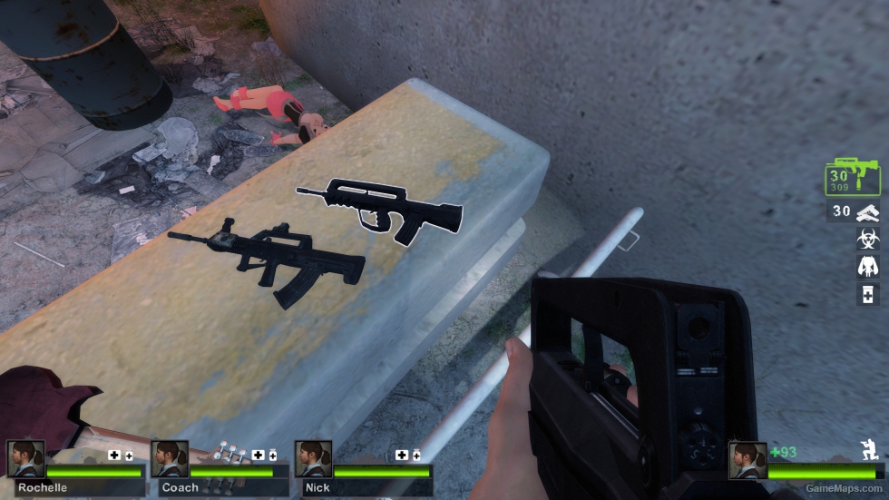 Cry of Fear Famas G2 [Desert Rifle] (Mod) for Left 4 Dead 2 - GameMaps.com