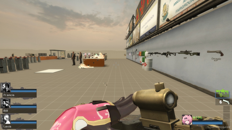 Cs Online 2 AR-57 PDW [UZI] (Mod) for Left 4 Dead 2 - GameMaps.com