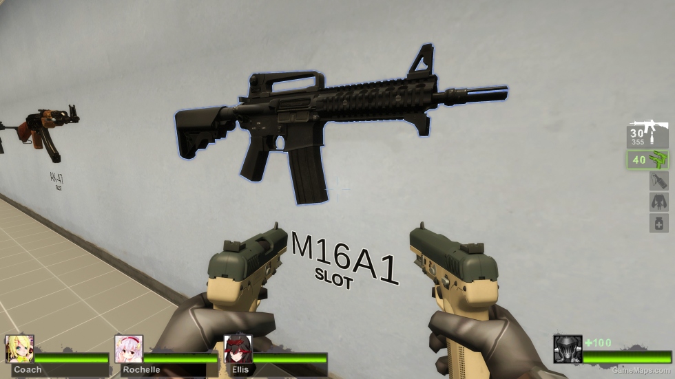 Cs Online 2 MK18 MOD1 [M16A2] (Mod) for Left 4 Dead 2 - GameMaps.com