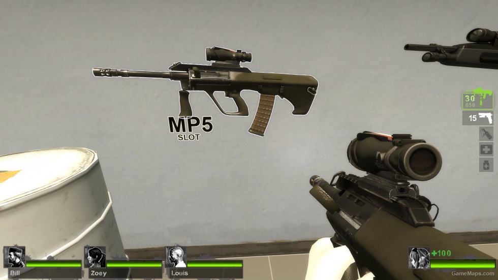 CSGO Aug (mp5n) (request) (Mod) for Left 4 Dead 2 - GameMaps.com