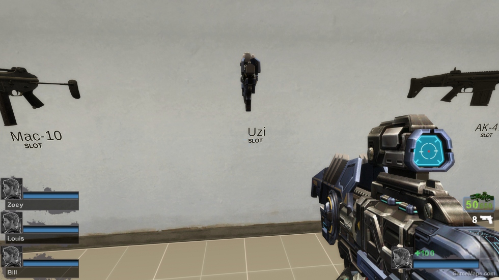 csol Cyberpunk Tiamat-X4 v2 (smg) [request] (Mod) for Left 4 Dead 2 - GameMaps.com