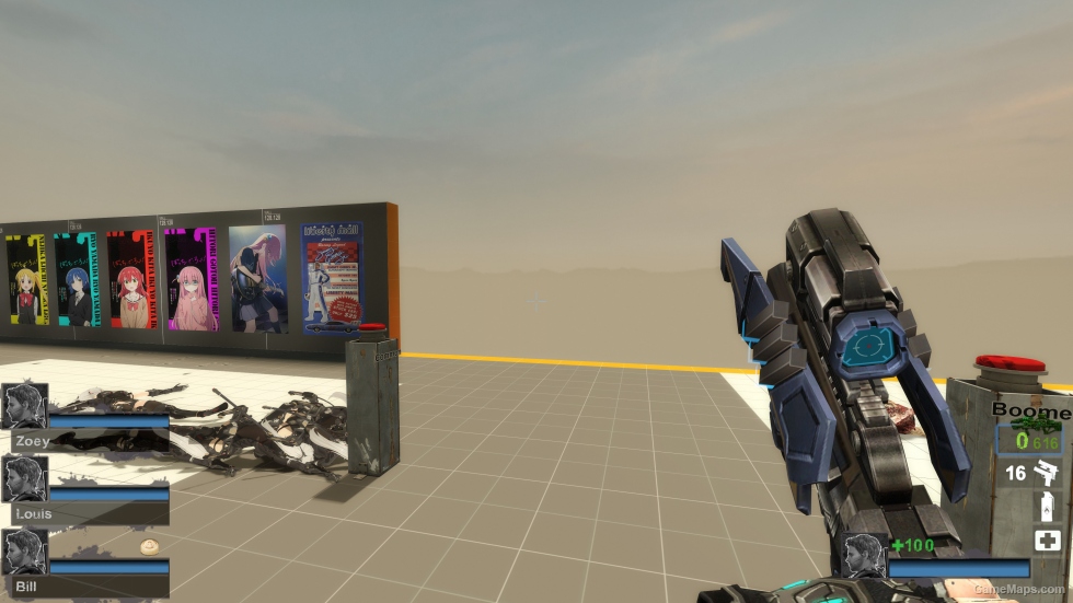 csol Cyberpunk Tiamat-X4 v2 (smg) [request] (Mod) for Left 4 Dead 2 - GameMaps.com