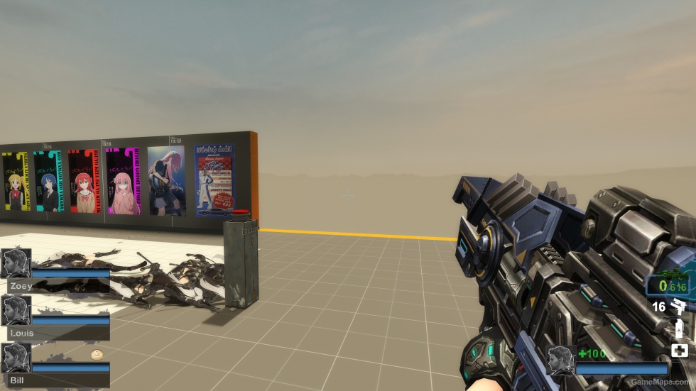 csol Cyberpunk Tiamat-X4 v2 (smg) [request] (Mod) for Left 4 Dead 2 - GameMaps.com