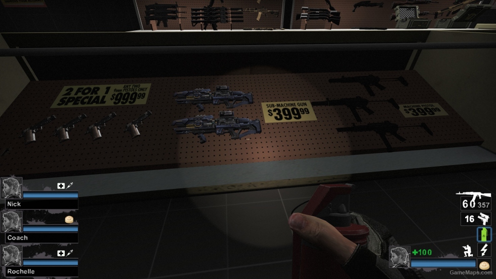 csol Cyberpunk Tiamat-X4 v2 (smg) [request] (Mod) for Left 4 Dead 2 - GameMaps.com