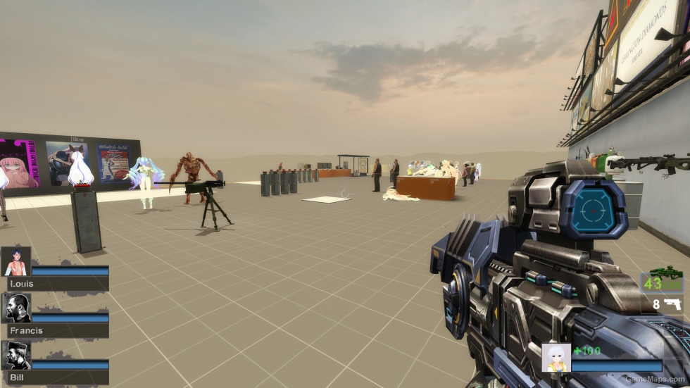 csol Cyberpunk Tiamat-X4 v2 (smg) [request] (Mod) for Left 4 Dead 2 - GameMaps.com