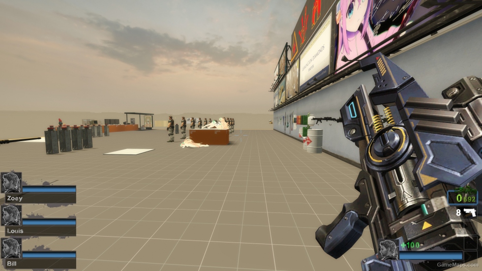 csol Cyberpunk Tiamat-X4 v2 (smg) [request] (Mod) for Left 4 Dead 2 - GameMaps.com