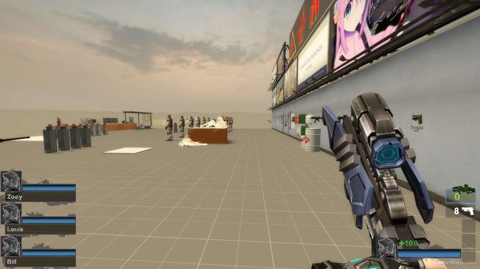 csol Cyberpunk Tiamat-X4 v2 (smg) [request] (Mod) for Left 4 Dead 2 - GameMaps.com