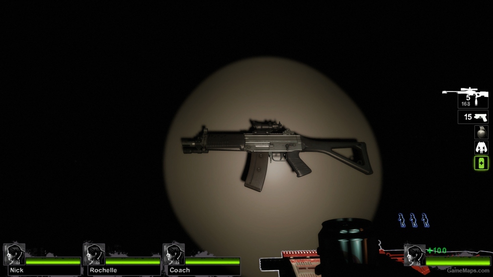 CSS Hidden SIG SG552 Improved - HQ Model v17 (Mod) for Left 4 Dead 2 - GameMaps.com