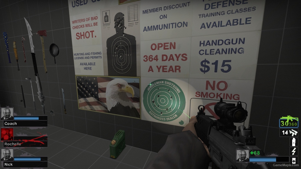 CSS Hidden SIG SG552 Improved - HQ Model v17 (AKM) (request) (Mod) for Left 4 Dead 2 - GameMaps.com