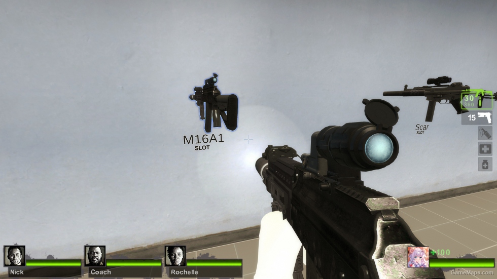 Custom AK-12 with attachments v7 (M16A2) (Mod) for Left 4 Dead 2 ...