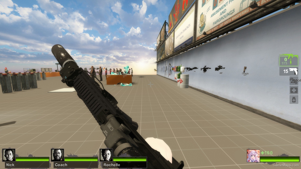 Custom AK-12 with attachments v7 (M16A2) (Mod) for Left 4 Dead 2 ...