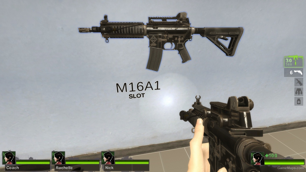 Custom KF2 AR-15 (M16A2) v3 [Sound fix Ver] (Mod) for Left 4 Dead 2 ...