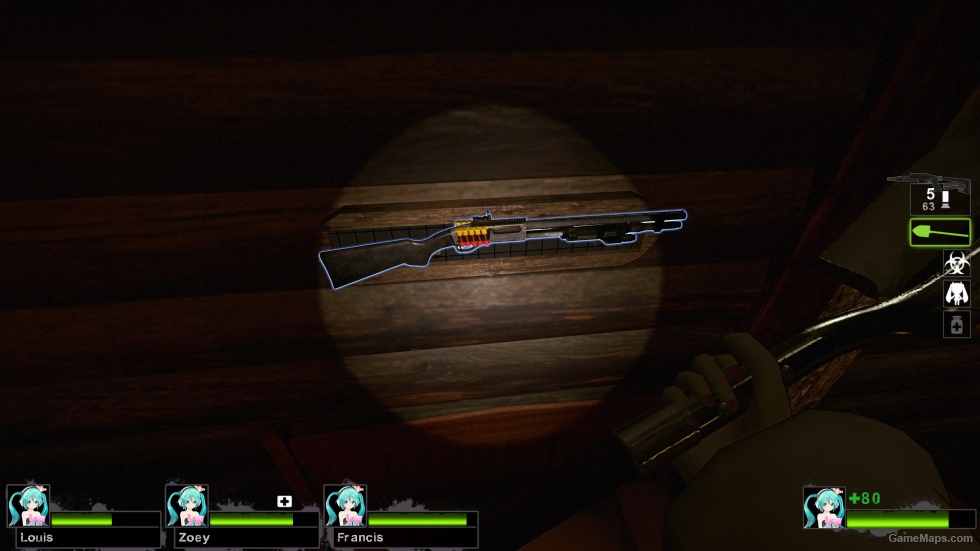 Custom Remington 870 Tactical with Red Dot (Chrome) v.4 (Mod) for Left ...