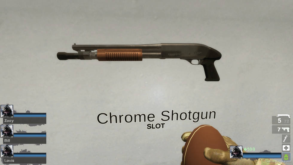 Custom Wood 870 / Bryson Anims (Chrome Shotgun) [request] (Mod) for ...