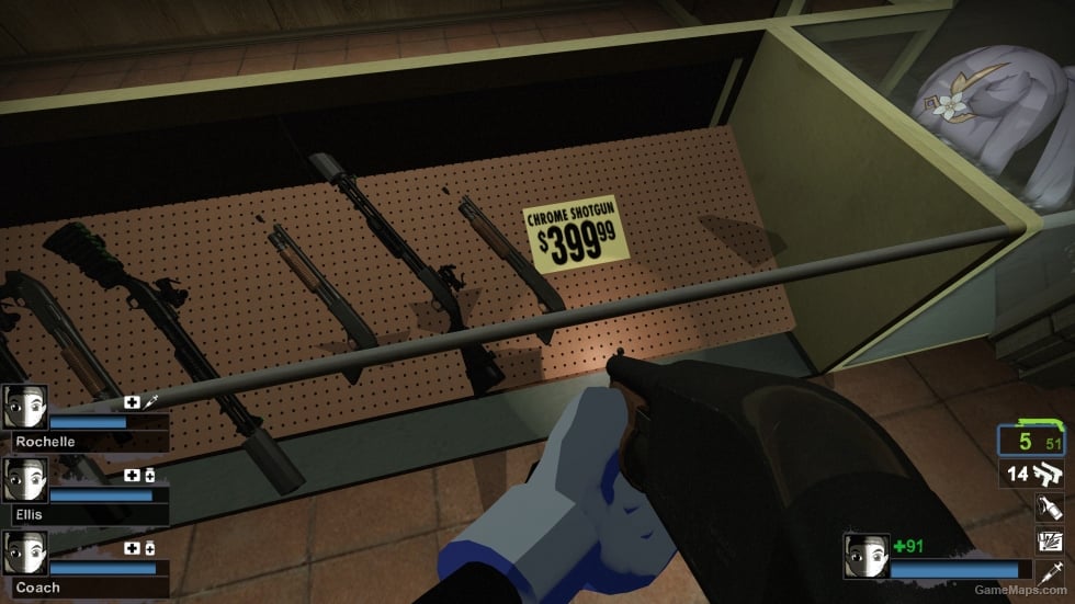 Custom Wood 870 / Bryson Anims (Chrome Shotgun) [request] (Mod) for ...