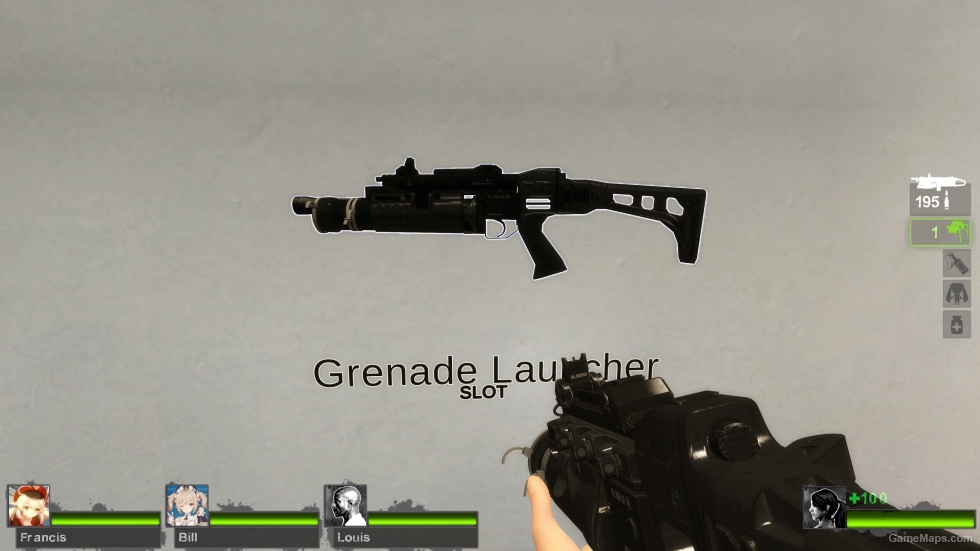 CZ-805 G1 (grenade launcher) Secondary Slot (Mod) for Left 4 Dead 2 ...