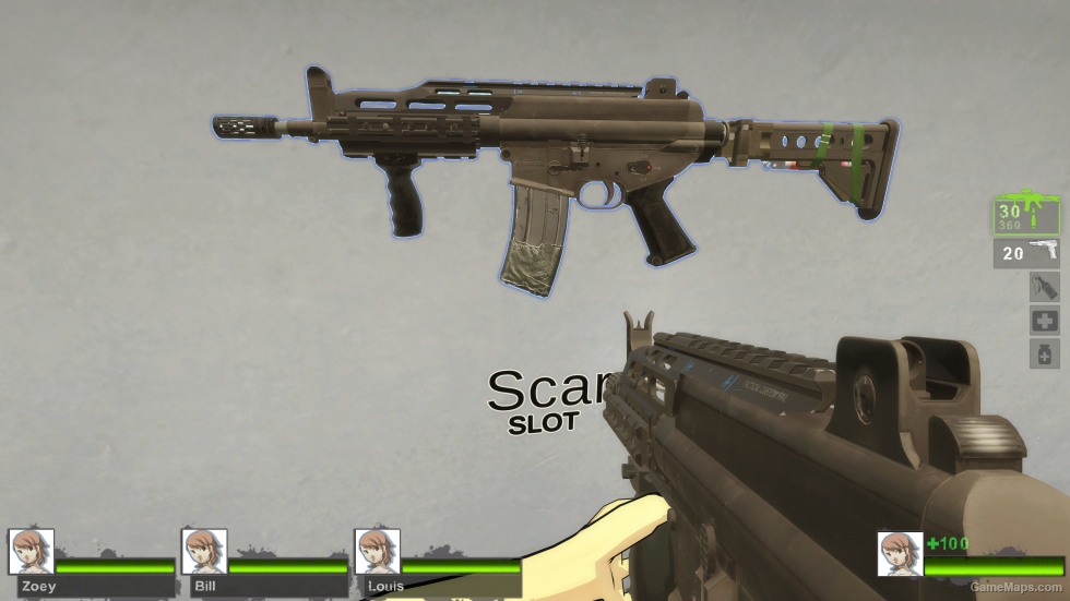 Daewoo K1A (Desert Rifle) (Mod) for Left 4 Dead 2 - GameMaps.com