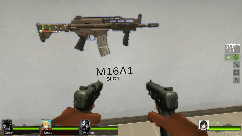 Daewoo K1A (M16) [Sound fix Ver] (Mod) for Left 4 Dead 2 - GameMaps.com