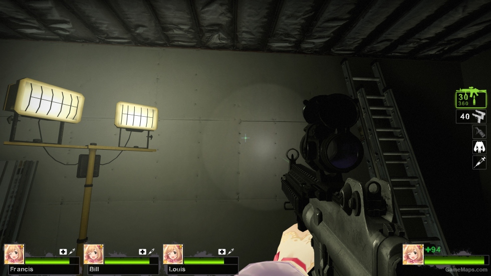 Daewoo K2C with Aimpoint & Foregrip (M16) v4 (Mod) for Left 4 Dead 2 ...