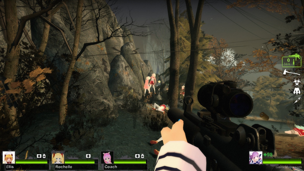 Daewoo K7 with Aimpoint (desert rifle) (Mod) for Left 4 Dead 2 ...