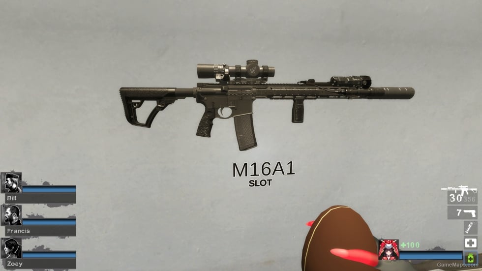 Daniel Defense M4 V7 (M16A2) [request, Sound fix Ver] (Mod) for Left 4 ...