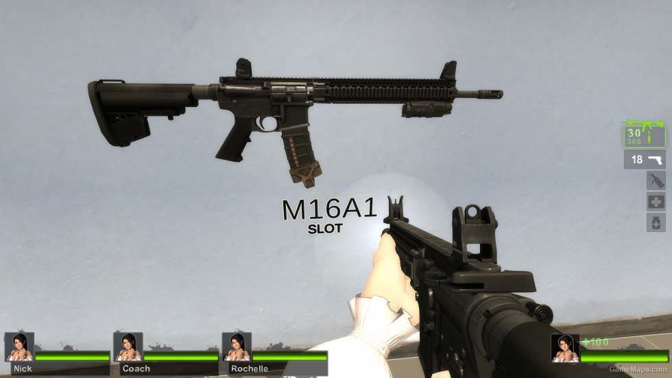 Daniel Defense M4V5[RAM] (M16A2) (Mod) for Left 4 Dead 2 - GameMaps.com