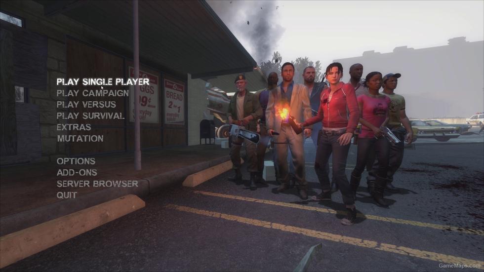 Dead Center Background video for Left 4 Dead 2 main menu (Mod) for Left ...