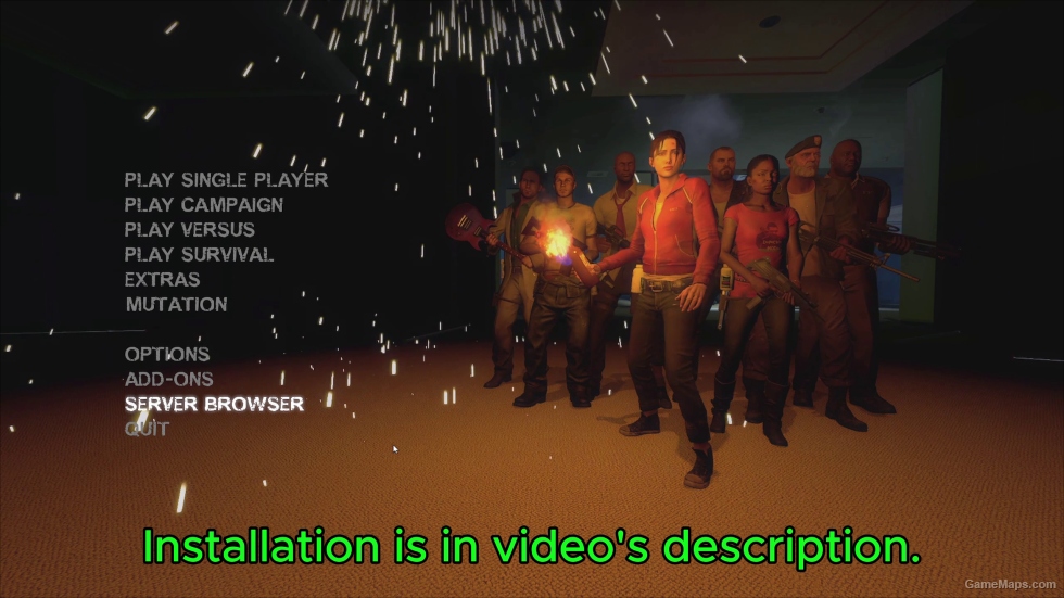 Dead Center Background video for Left 4 Dead 2 main menu (Mod) for Left ...