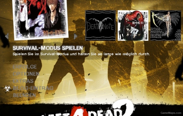 Death note Menu (Mod) for Left 4 Dead 2 - GameMaps.com