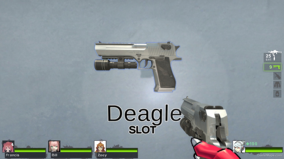 Desert Eagle Improved - HQ Model [Deagle Animations] v7 (Mod) for Left ...
