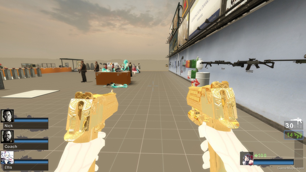 Dual EEdg Desert Eagles (Dual pistols) (Mod) for Left 4 Dead 2 ...