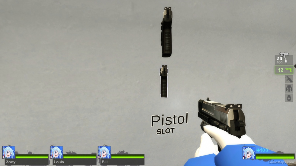 Dual HK USP 45 Match Pistols v2 [Add Gun Sound Ver] (Mod) for Left 4 ...