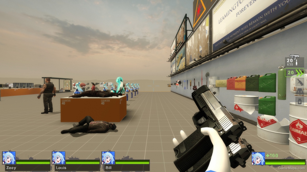 Dual HK USP 45 Match Pistols v2 [Add Gun Sound Ver] (Mod) for Left 4 ...