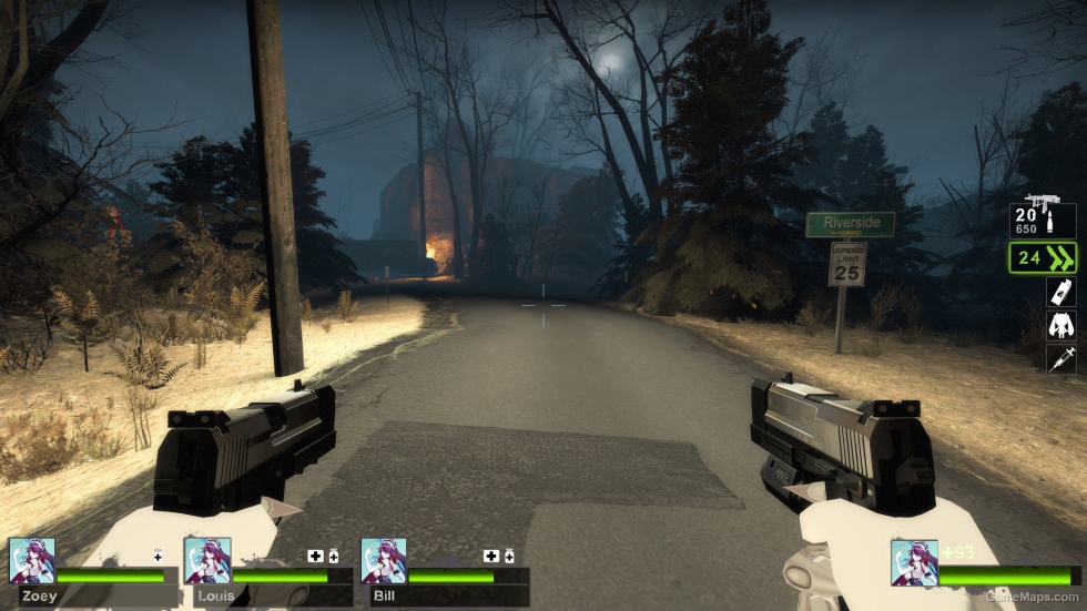 Dual HK USP 45 Match Pistols v2 [Add Gun Sound Ver] (Mod) for Left 4 ...