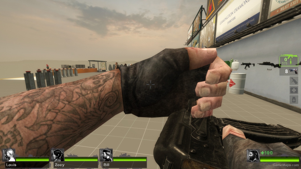 EFT AKM (AK-47) Naked v4 (Mod) for Left 4 Dead 2 - GameMaps.com