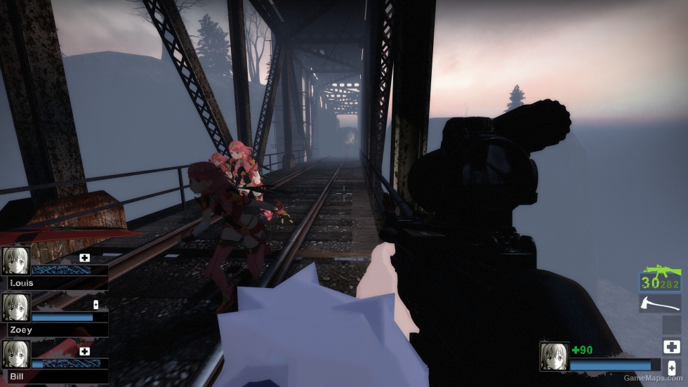 EFT Mp5A2 (Mp5) - Upgraded v2 (MP5A4) [Desert Rifle] (Mod) for Left 4 Dead 2 - GameMaps.com