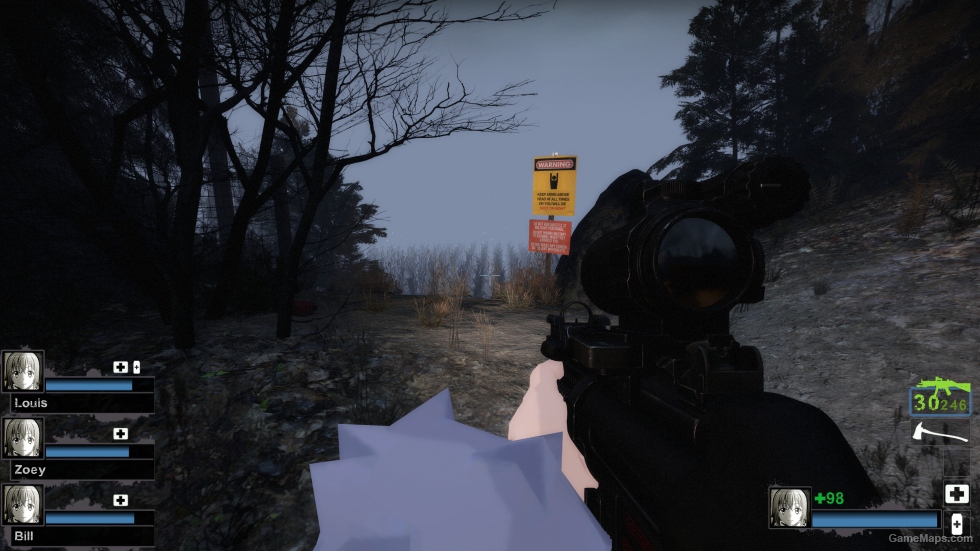 EFT Mp5A2 (Mp5) - Upgraded v2 (MP5A4) [Desert Rifle] (Mod) for Left 4 ...