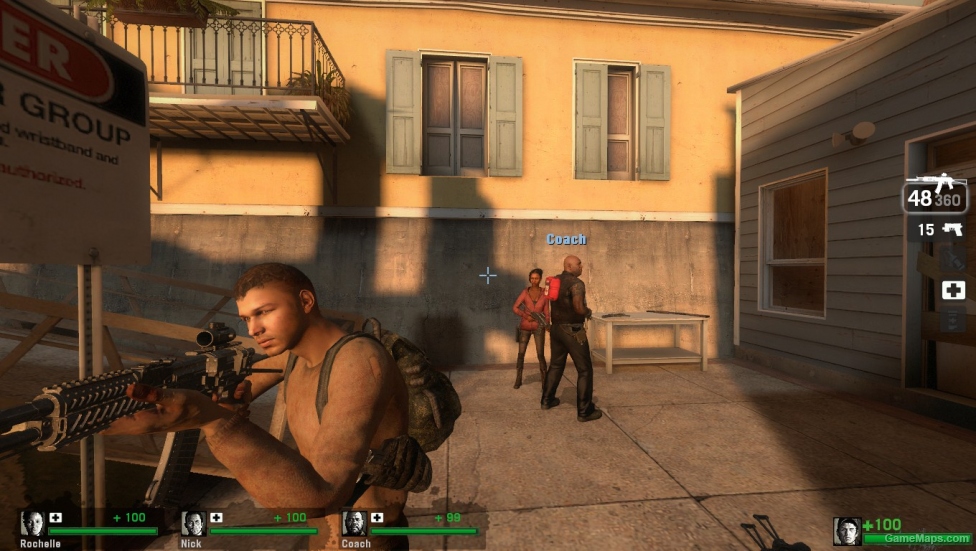 ellis with bill mod animation (Mod) for Left 4 Dead 2 - GameMaps.com