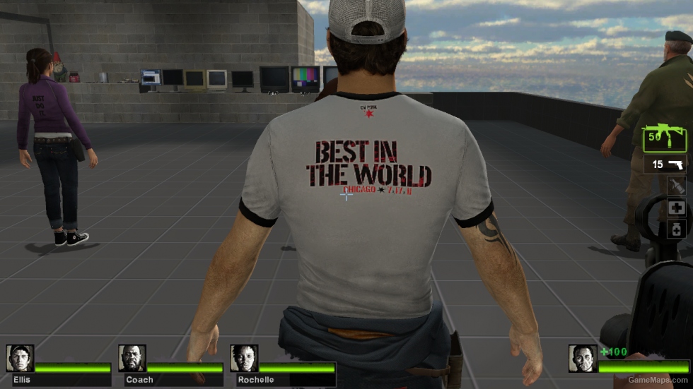 Ellis Best In The World (cm punk) (Mod) for Left 4 Dead 2 - GameMaps.com