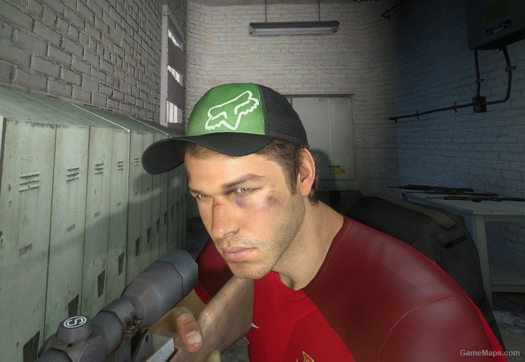 Ellis Hat - FOX Head Green (Mod) for Left 4 Dead 2 - GameMaps.com
