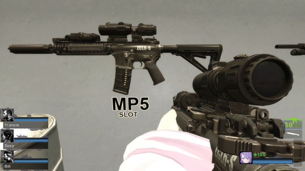 Escape from Tarkov Tactical MK18 ZCL6-S [MP5N] (request) (Mod) for Left 4 Dead 2 - GameMaps.com