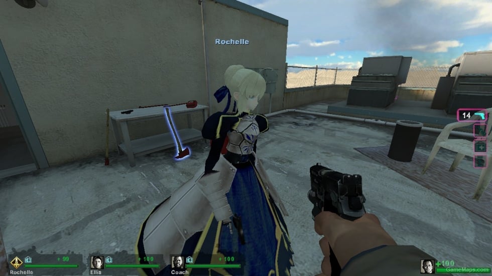 Fate/Stay Night - Saber Artoria Pendragon (Rochelle) (Mod) for Left 4 ...