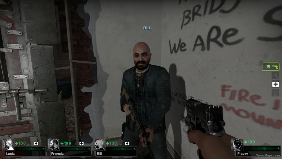 Father Grigori replaces Bill (Mod) for Left 4 Dead 2 - GameMaps.com