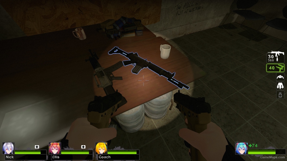 FN-FNC (Unfolded Stock) (Desert Rifle) (Mod) for Left 4 Dead 2 ...