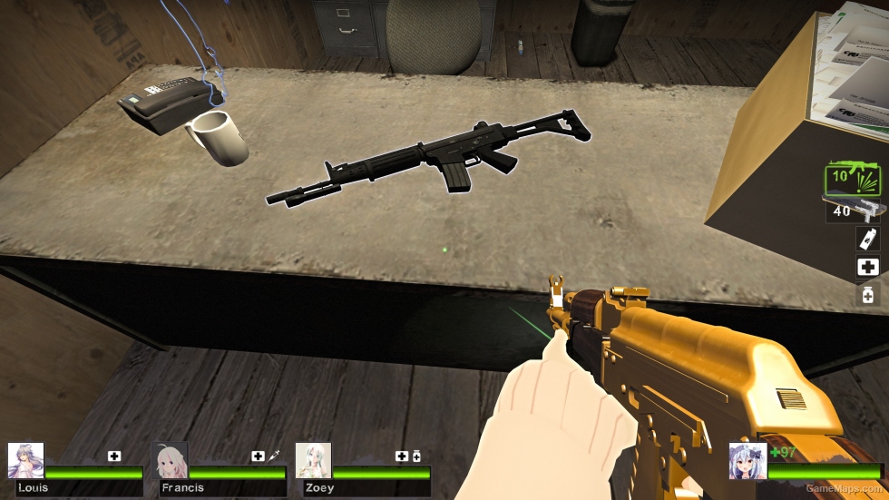 FN-FNC (Unfolded Stock) (M16) (Mod) for Left 4 Dead 2 - GameMaps.com