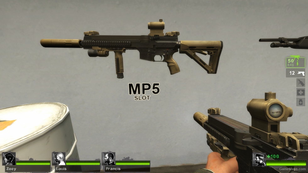 FN AR-57 [suppressed smg] (MP5N) [request] (Mod) for Left 4 Dead 2 ...