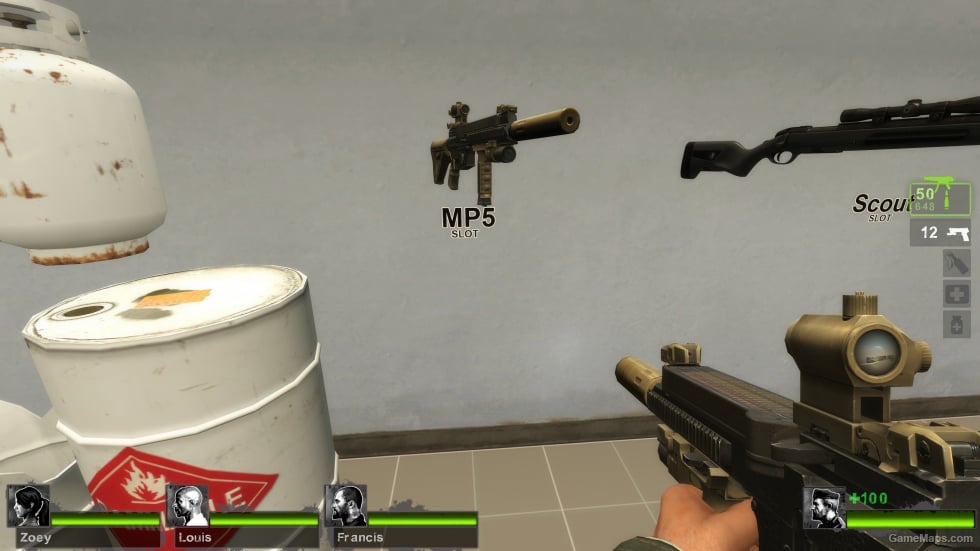 FN AR-57 [suppressed smg] (MP5N) [request] (Mod) for Left 4 Dead 2 ...