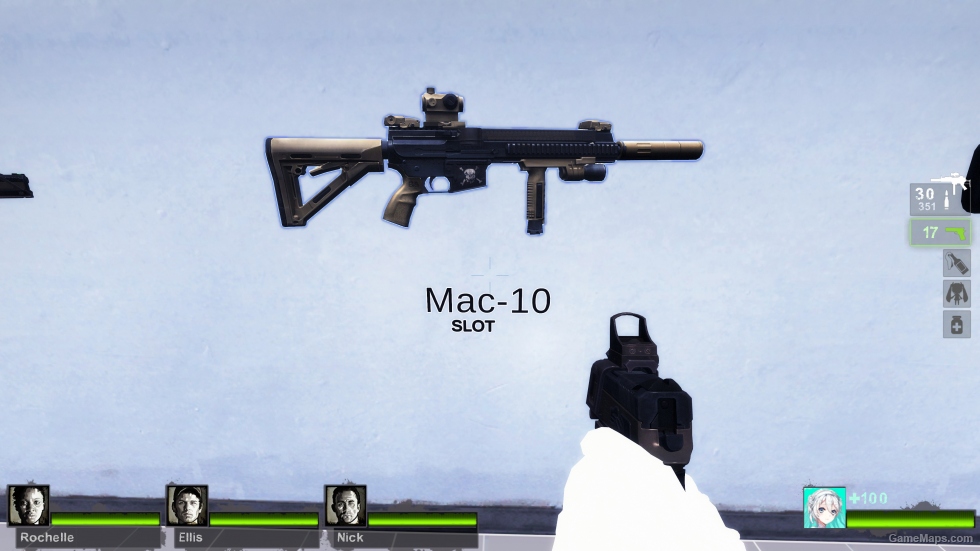 FN AR-57 [suppressed smg] (request) (Mod) for Left 4 Dead 2 - GameMaps.com
