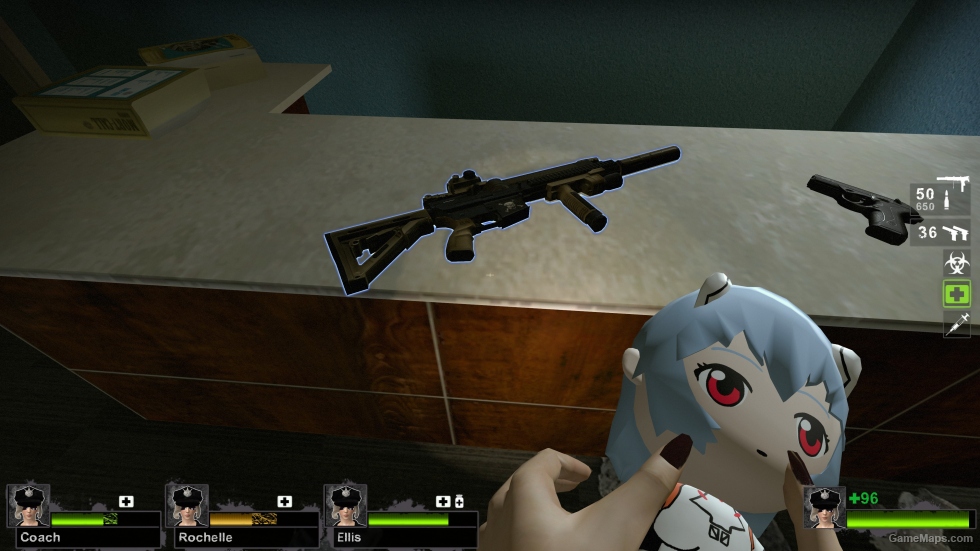 FN AR-57 [suppressed smg] (request) (Mod) for Left 4 Dead 2 - GameMaps.com